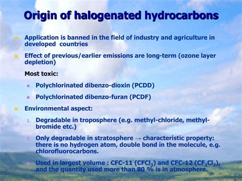 Ppt Halogenated Hydro Carbons Powerpoint Presentation Free Download Id 3420852