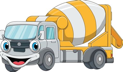 4385 Concrete Mixer Cartoon Royalty Free Photos And Stock Images