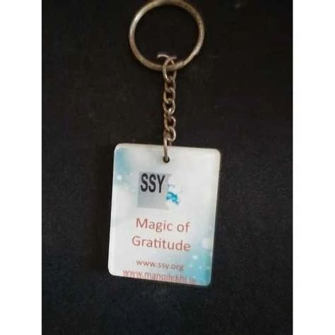 Acrylic Designer Key Ring At Rs 10 In Mumbai Id 20433848733