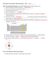 Understanding Atomic Theory Electrons In Review Course Hero