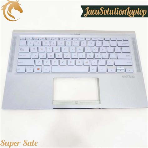 Asus Zenbook Ux431D Original Silver Keyboard Frame Casing Shopee Philippines