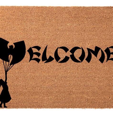 Wu Tang Doormat Etsy