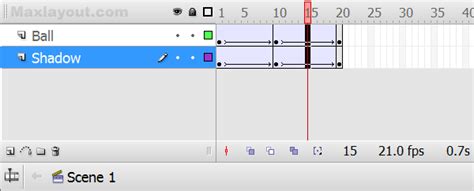 Flash อนิเมชั่นบอลเด้งดึ๋ง Animate Bouncing Ball