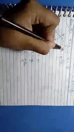 In Each Of The Following Determine Whether The Given Values Are Solut