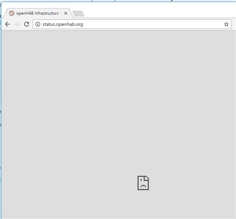 New Infrastructure Status Page Announcements Openhab Community
