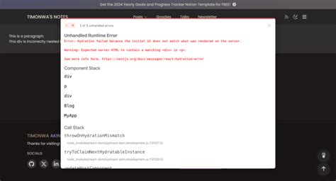 Resolving Hydration Mismatch Errors In Nextjs Logrocket Blog