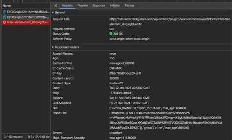 Cors Error With Font Files After Setting Up Cloudfront Cdn In Nginx With Hestia Web Hestia