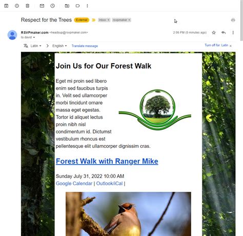 Adding Logos Background Colors And Background Images To Email Templates Rsvpmaker Events And