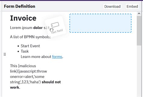 Draggle Dragula As Well Don T Play Nice With Preact V Issue Bpmn Io Form Js