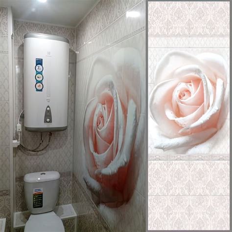 Стеновые панели для туалета № TA-18-2 — купить по цене 490 ₽. В наличии ...