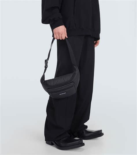 Nylon Belt Bag In Black Balenciaga Mytheresa