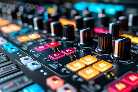 Closeup Of Ai Microchip On A Circuit Board Symbolizing Advanced Technology Innovation And Detai