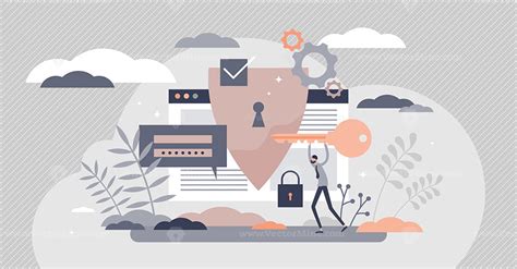 Ssl Or Secure Sockets Layer As Safe Network Data Links Tiny Person