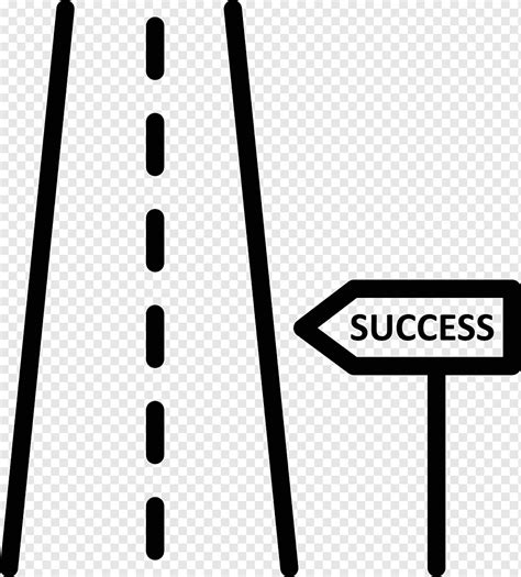 성공으로 가는 길 아이콘 Png Pngwing