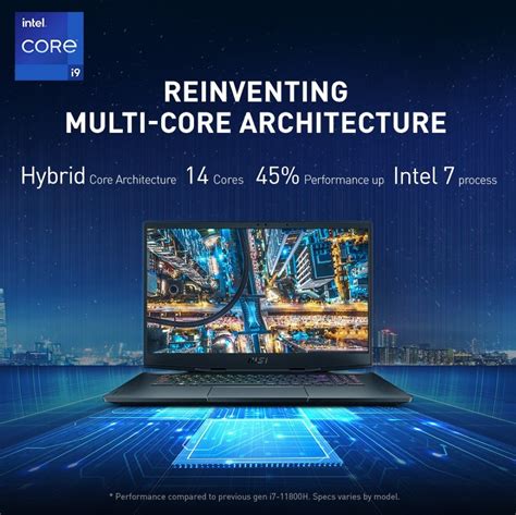 MSI 12th Gen Intel H Series Laptops Perfect Combination Of Brain And Brawn For Gaming And