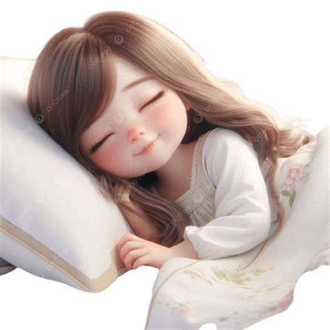 Girl Sleeping In The Bed Cartoon Bed Clipart Cartoon Clipart Girl
