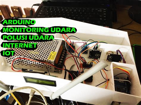 Membuat Alat Monitoring Polusi Udara Via Internet Webserver Arduino