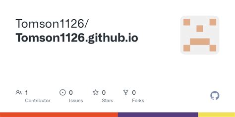 Github Tomson1126