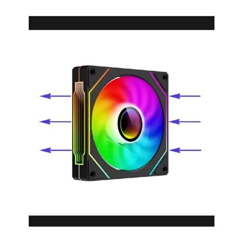 พัดลมระบายความร้อน 120 มม Argb พัดลม Cooler 4 Pin ระบายความร้อน Cpu 5 V สีดำ Shopee Thailand