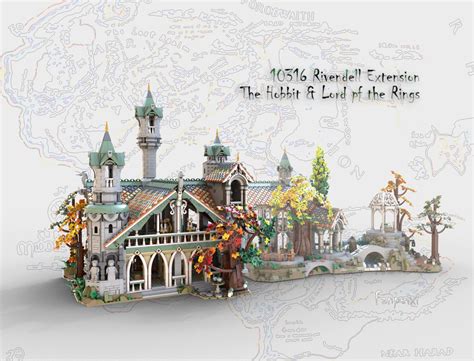 Lego Moc 10316 Rivendell Extension By Fanpeixi Rebrickable Build