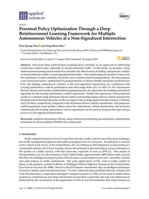 Proximal Policy Optimization Through A Deep Reinfo Pdf Systems Theory Cybernetics