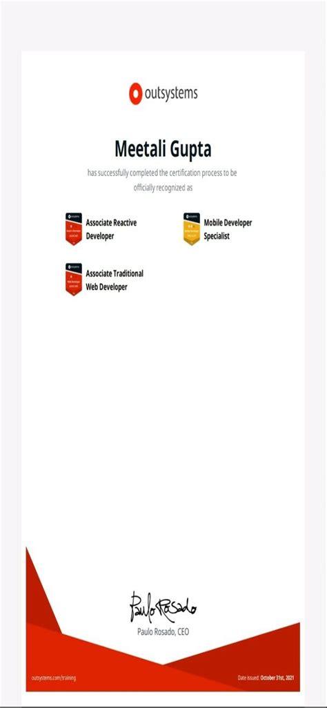 Meetali Gupta On Linkedin Outsystems Lowcode 11 Comments