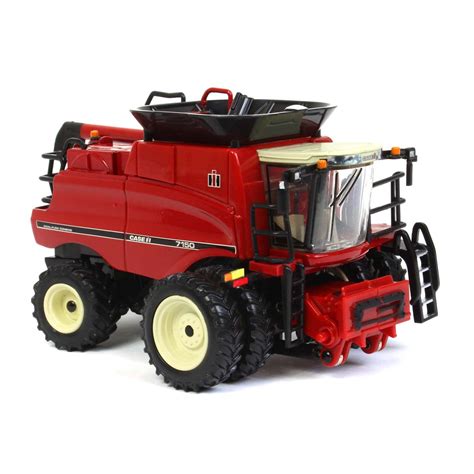 1 64 Limited Edition Vintage Ih Case Ih 7150 Combine With Corn And Gra — Outback Toys