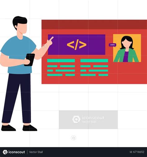 Guy Coding Online Illustration Business Illustrations Iconscout