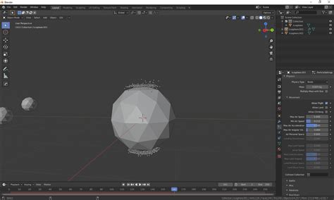 Why Are The Boids Particles Clumping At The Top Blender
