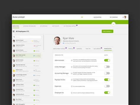 User Permissions Ui Design Dashboard Web Design Users