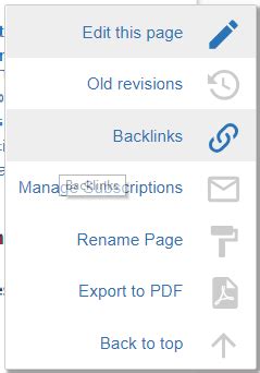Small Visual Bug Page Tool Remains Selected Issue 2366 Dokuwiki