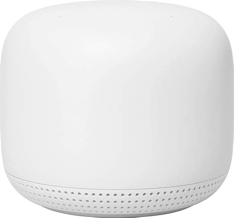 Google Nest WiFi AC Add On Point Range Extender Snow Sq Ft Coverage Whtyri