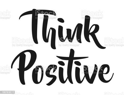 벡터 일러스트 레이 션 상징 로고 전단지 배너 Invitaion 또는 인사말 카드 엽서에 대 한 긍정적인 생각 구도에 대한 스톡 벡터 아트 및 기타 이미지 Istock