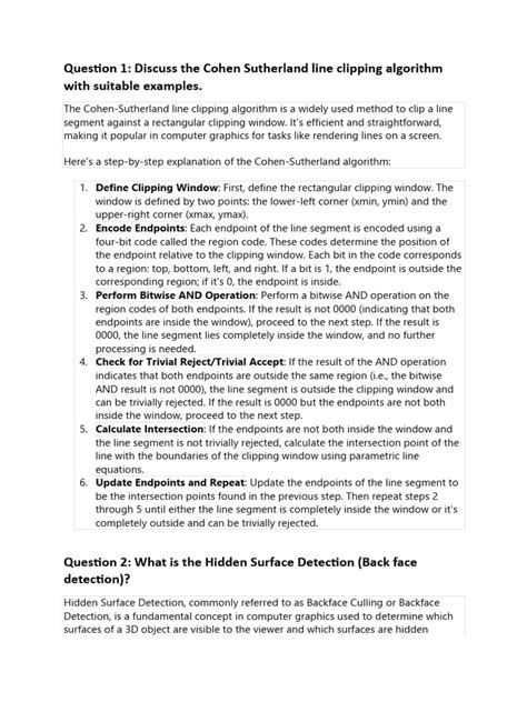 Computer Graphics Assignment 1 Pdf 3 D Computer Graphics Rendering Computer Graphics