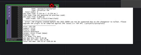 where to find updated c top api for vulkan supported cplusplus tops general touchdesigner