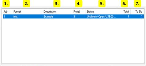 Print Queue — Easylabel 700 Documentation