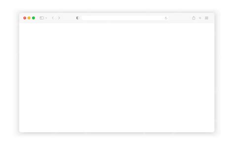 Premium Vector Realistic Search Engine Web Browser Window Template