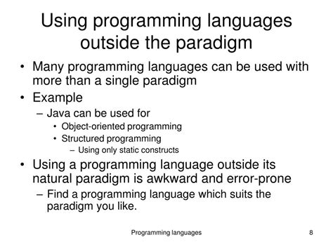 Ppt Programming Paradigms Powerpoint Presentation Free Download Id5806983