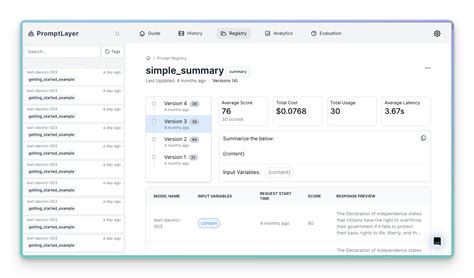 Getting Started Tutorial Promptlayer