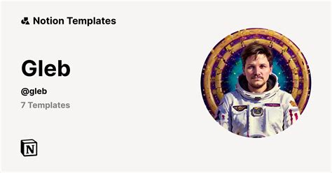 Gleb Template Creator Notion Marketplace