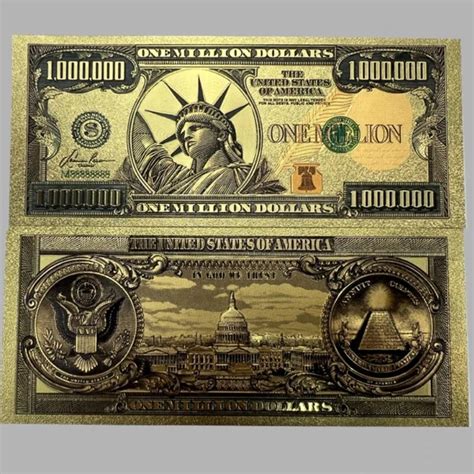 American 1000000 Dollar Bill