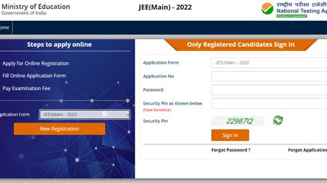JEE Mains 2022 How To Register For The Exam On Jeemain Nta Nic In Steps To Apply Times Now