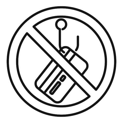 Premium Vector Phishing Credit Card Data Icon Outline Vector Stop Theft