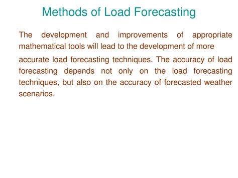 Ppt Load Forecasting Powerpoint Presentation Free Download Id6118102