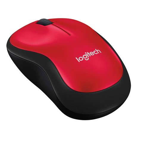 Amazon In Buy Logitech M Wireless Mouse Red Online At Low Prices In India