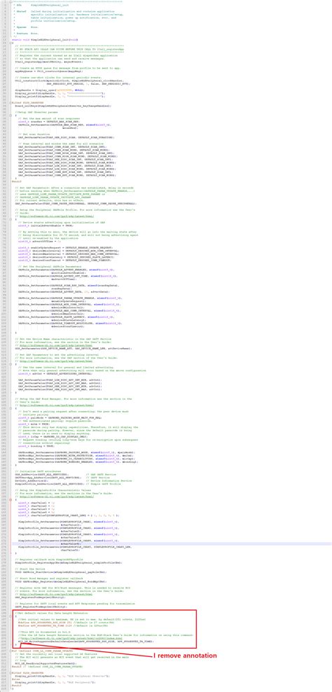 RTOS LAUNCHXL CC R How Can Set Advertisement Data Length More Then Byte In BLE