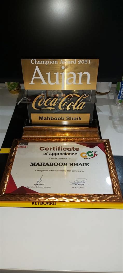 Mahboob Basha Shaik On Linkedin Appreciation Outstanding 2021