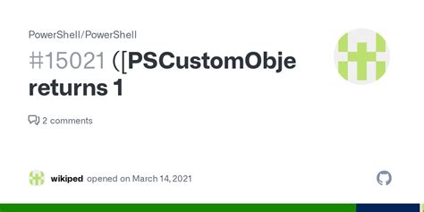 Pscustomobject Count Returns 1 · Issue 15021 · Powershell