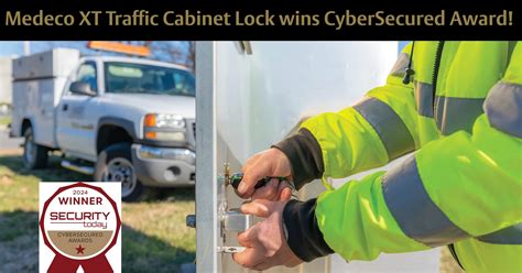 Medeco Xt Traffic Cabinet Lock Wins Security Todays Cybersecured Award