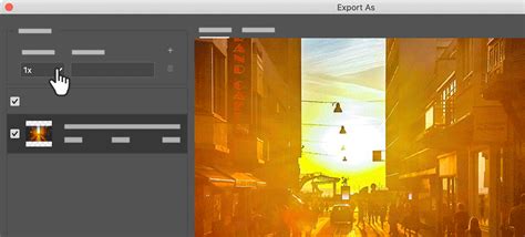 export documents layers and artboards in photoshop